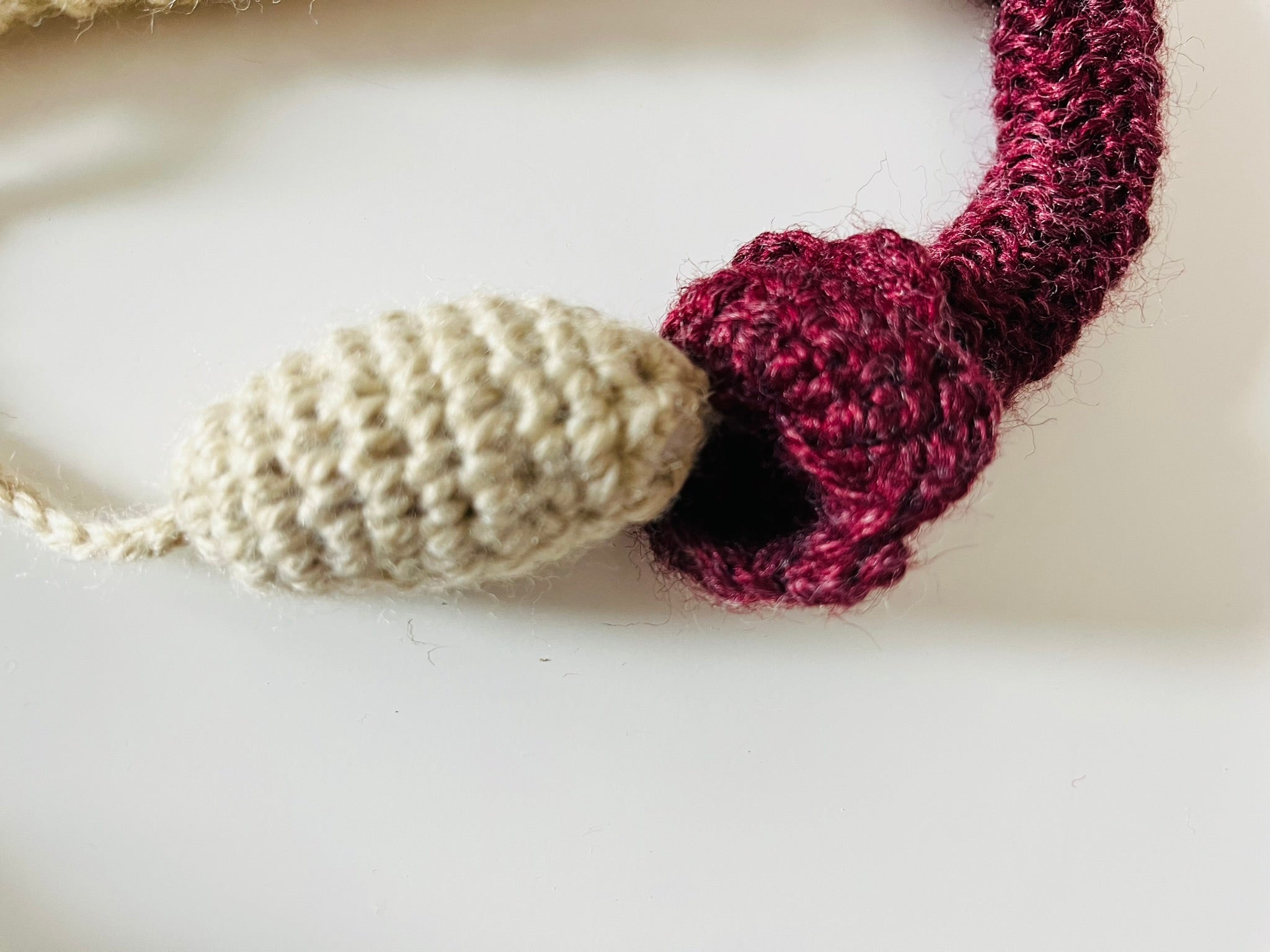 MamAmor Dolls Knitted Uterus Model